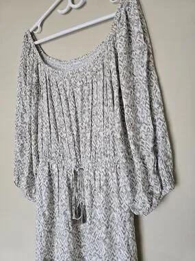 Gentle Fawn | Dresses | Gentle Fawn Xl Boho Smocked Ikat Mini Dress ...